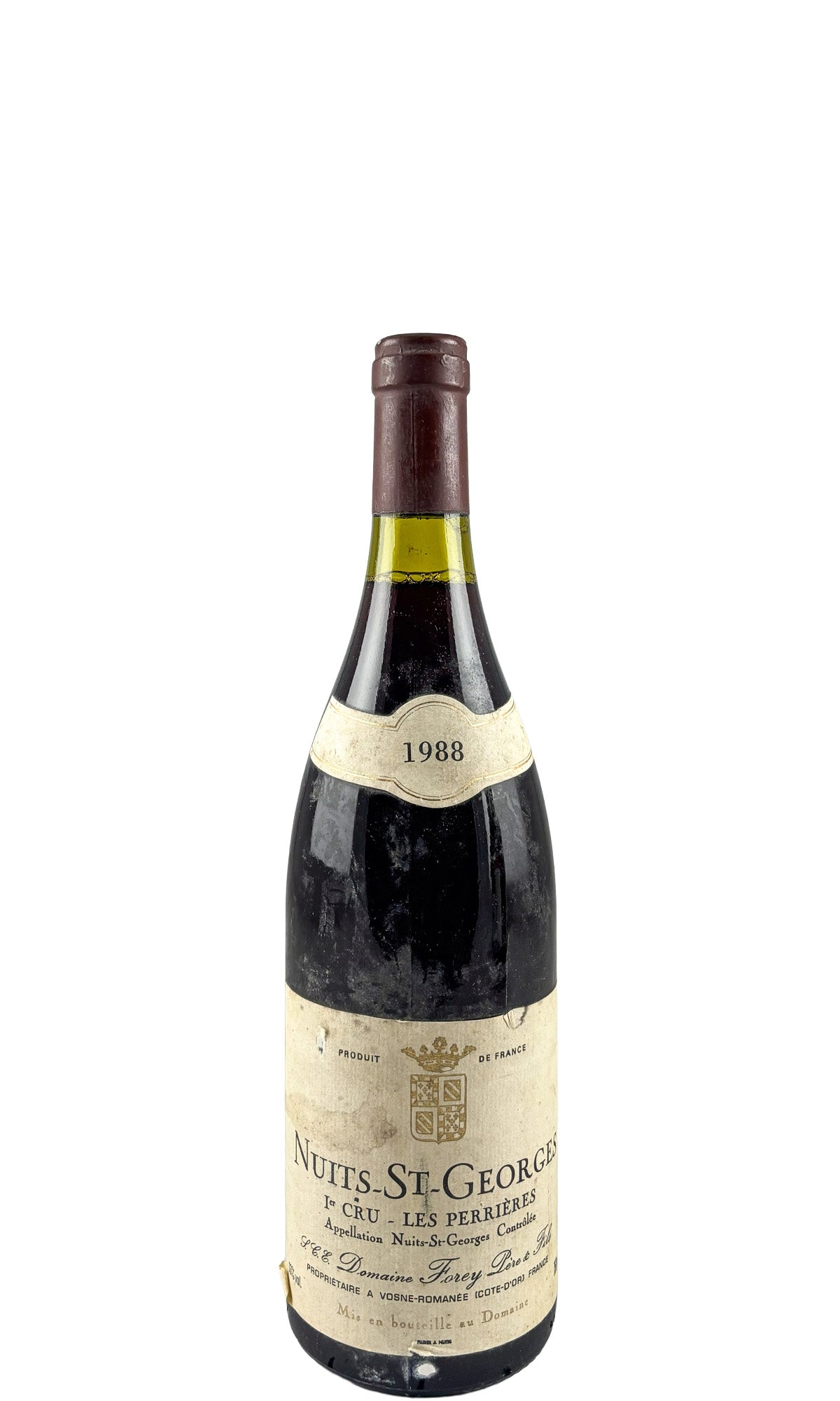 Forey Pere et Fils, Nuits-Saint-Georges 1er Cru Les Perrieres, 1988 ...