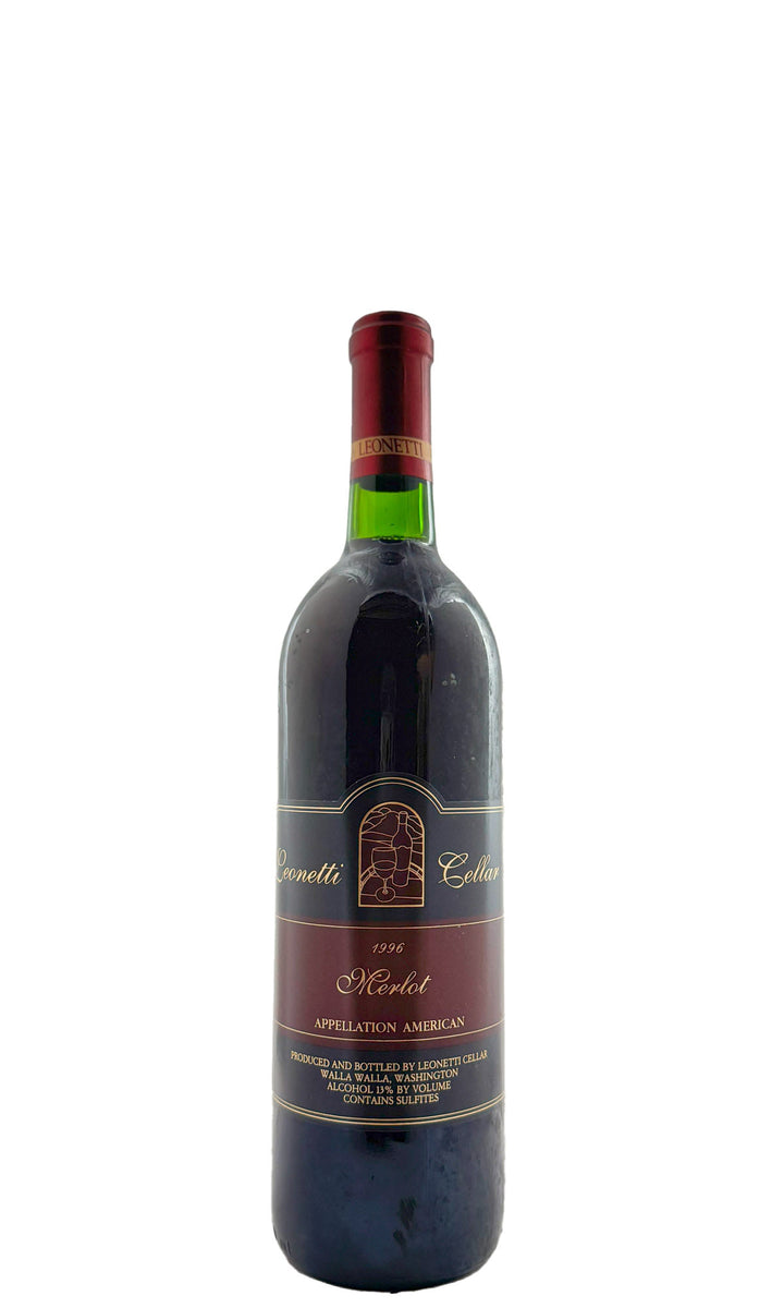 Leonetti Cellar, Merlot Walla Walla Valley, 1996 – Flatiron Wines ...